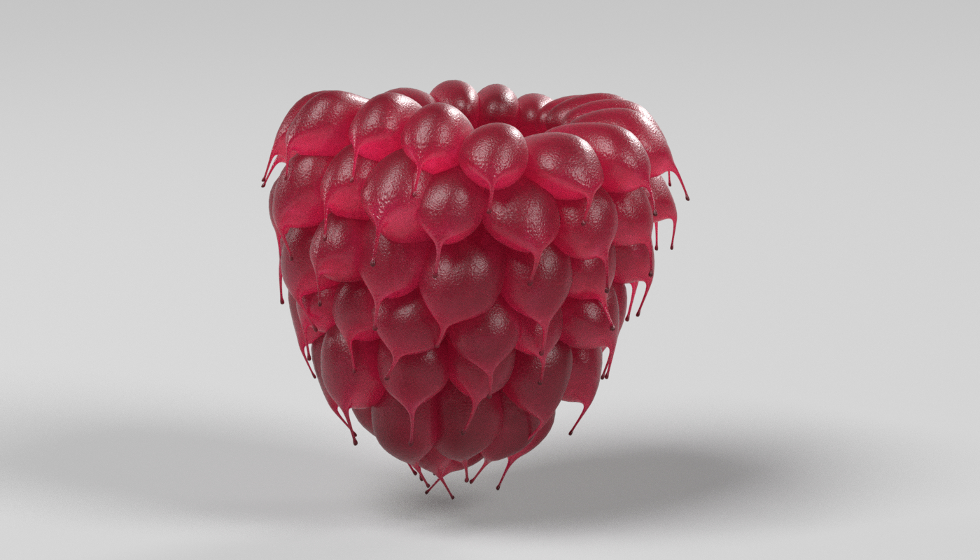 Raspberry 3D model | 1144097 | TurboSquid