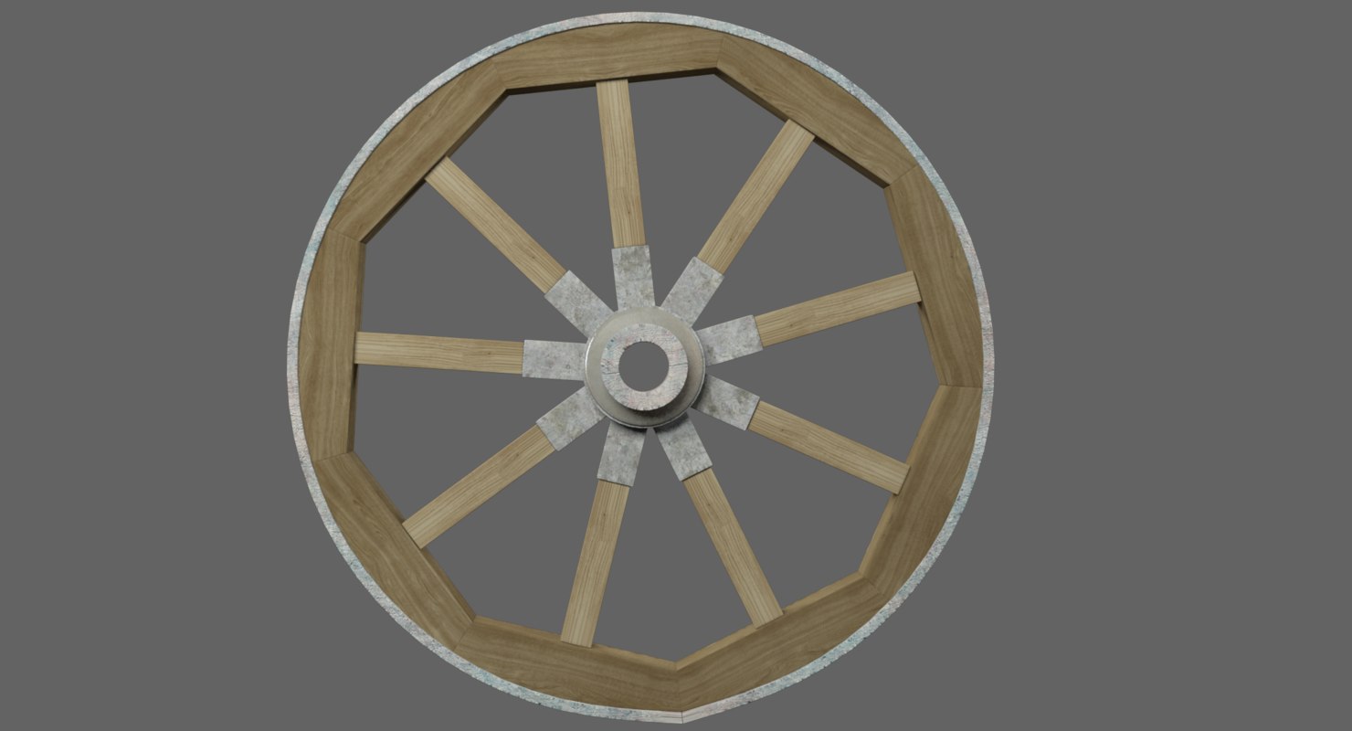 3D model wagon wheel | 1144113 | TurboSquid