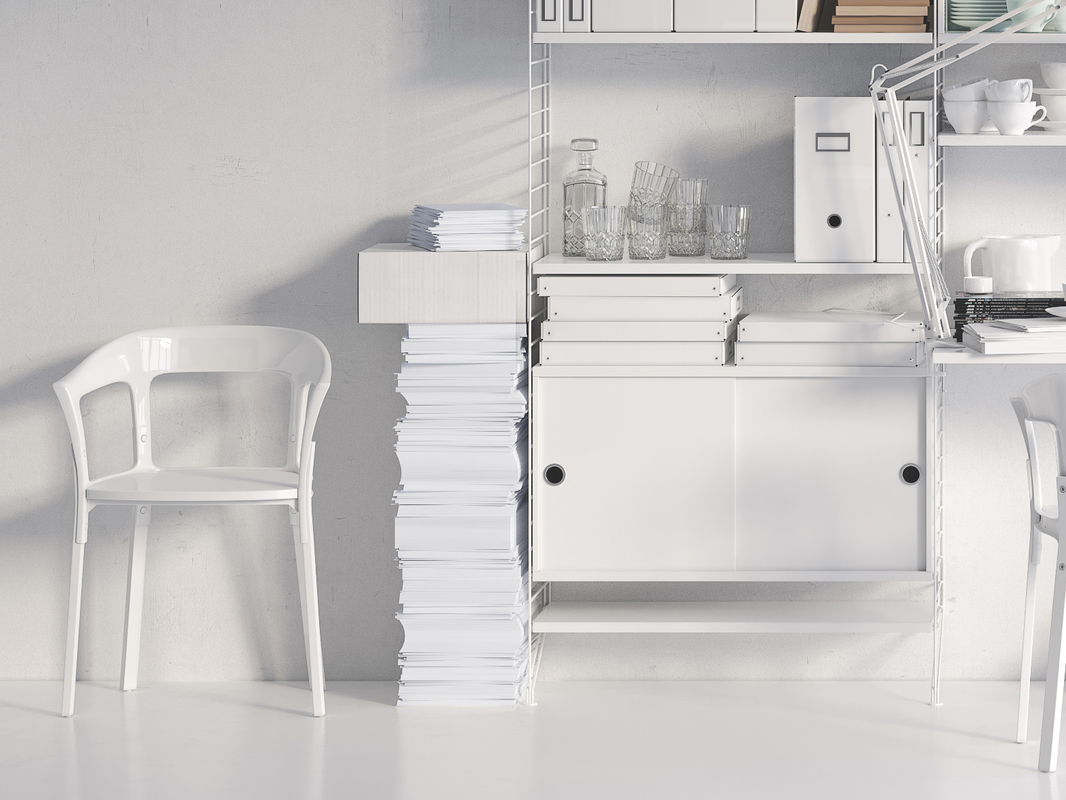 String bookshelf 3D model | 1144234 | TurboSquid