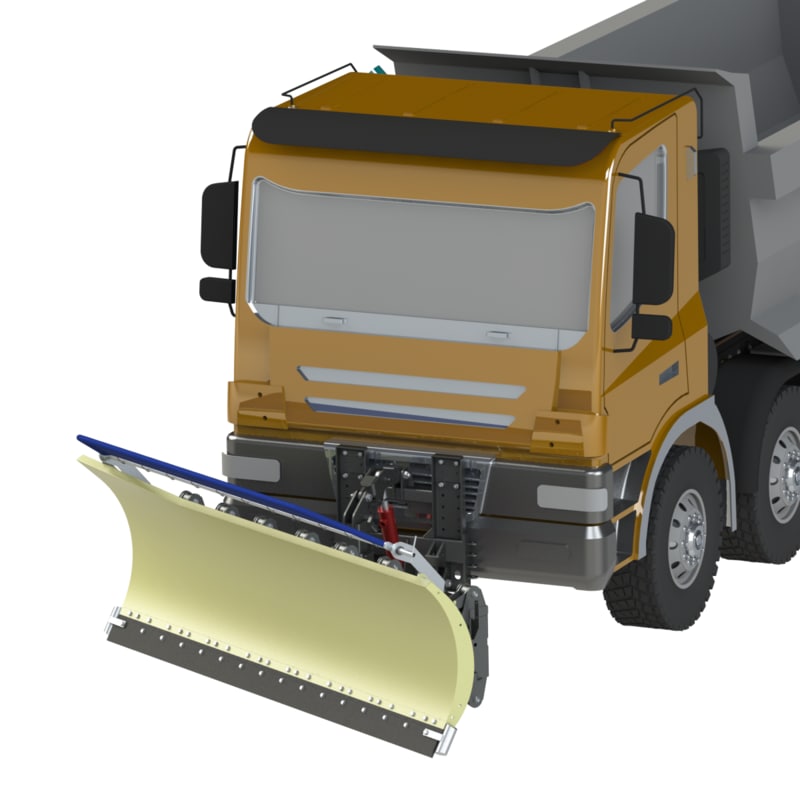 3D snow plow | 1144345 | TurboSquid