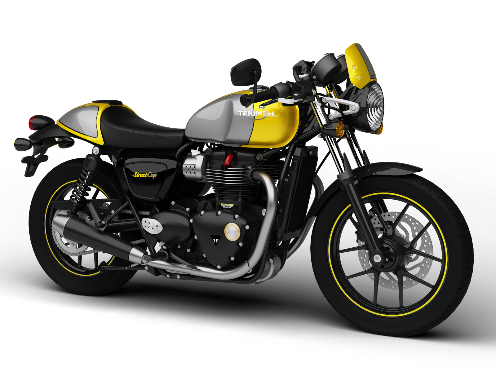 modèle 3D de Triumph Street Cup 2017 - TurboSquid 1144360