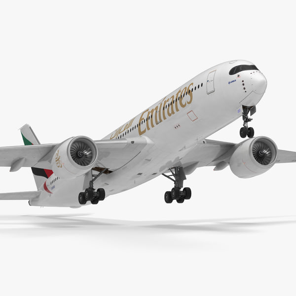 Airbus A350-900 에미레이트 에어 라인 3D 모델 - TurboSquid 1144417