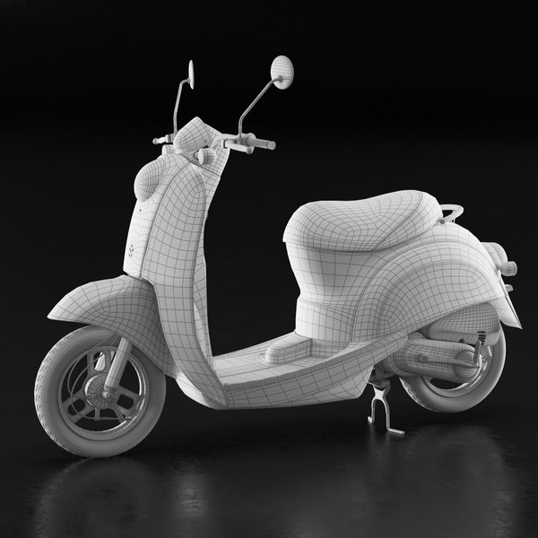 3D model moped crea scoopy | 1144501 | TurboSquid