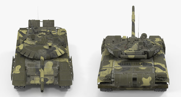 modèle 3D de T72 Camo de combat principal - TurboSquid 1144507