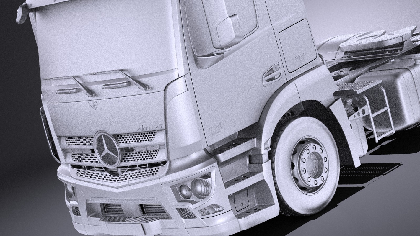 3D 2016 mercedes truck | 1144519 | TurboSquid