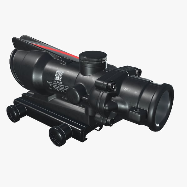 3d acog scope model