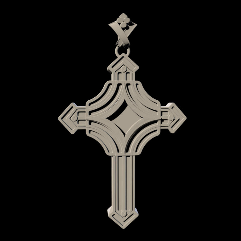 Unique cross 3D | 1144625 | TurboSquid