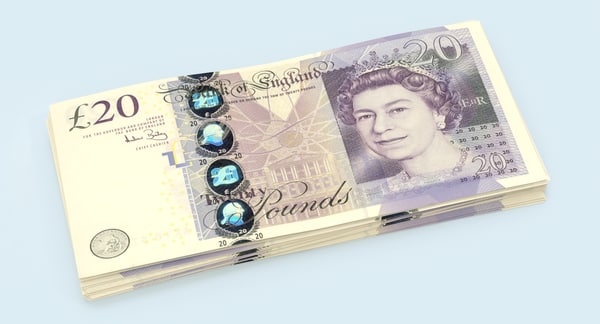 modelo 3d Billete de 20 libras - TurboSquid 1145012