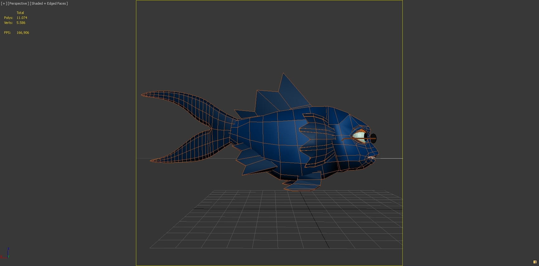 Cartoon fish model | 1145055 | TurboSquid