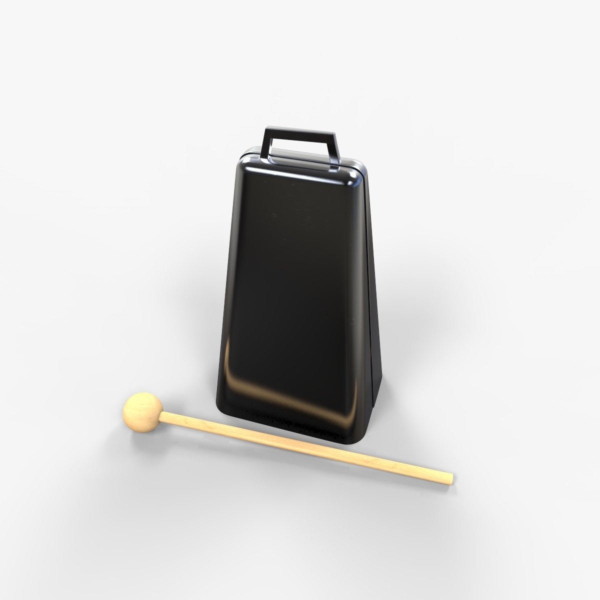 Cowbell percussion instrument 3D model | 1145086 | TurboSquid