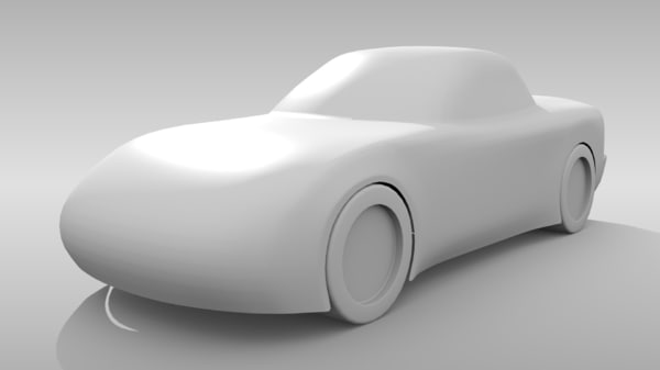 Sports car base 3D model | 1145115 | TurboSquid