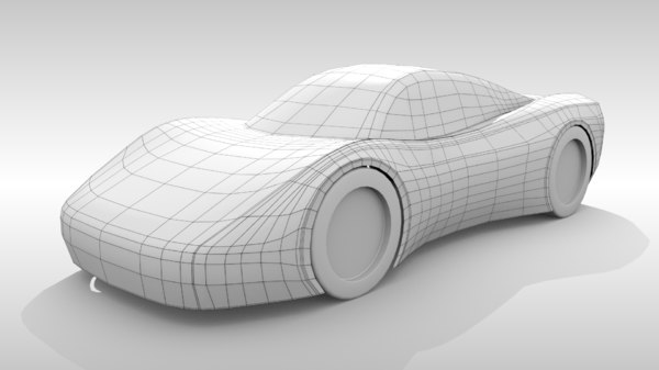 Sports car base 3D model | 1145115 | TurboSquid