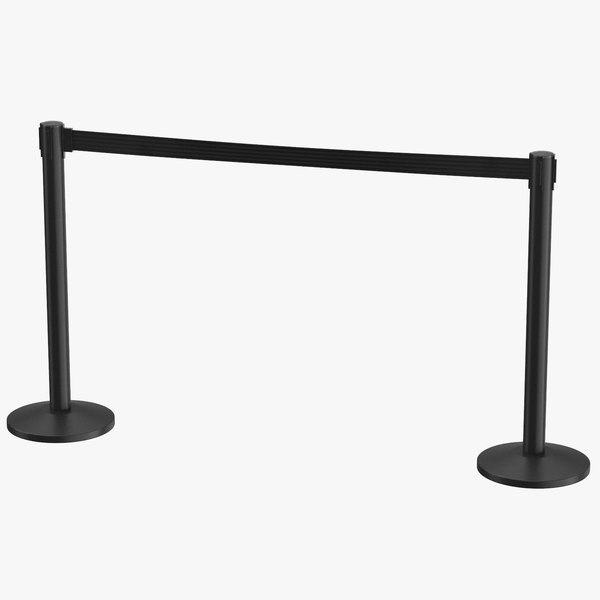 3D Stanchion Models | TurboSquid