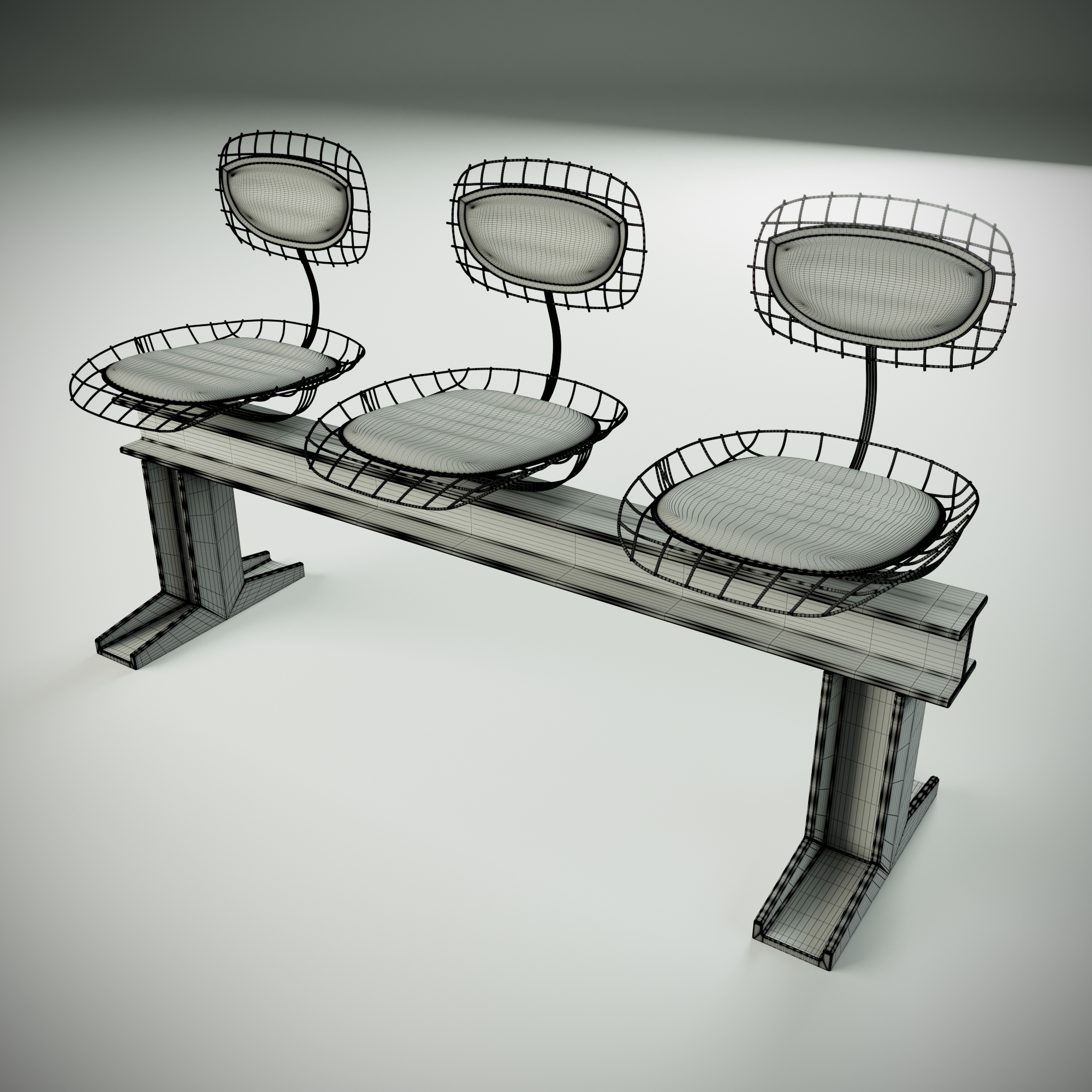 Stadium chair 3D model | 1145221 | TurboSquid