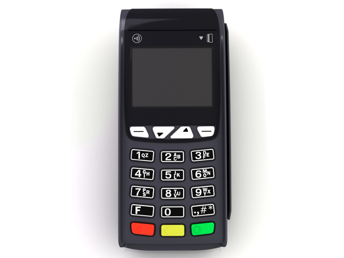 Pos terminal model | 1145225 | TurboSquid