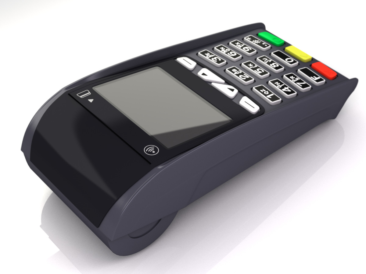 Pos terminal model | 1145225 | TurboSquid