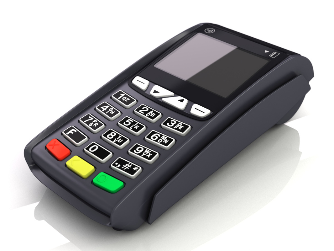 Pos terminal model | 1145225 | TurboSquid