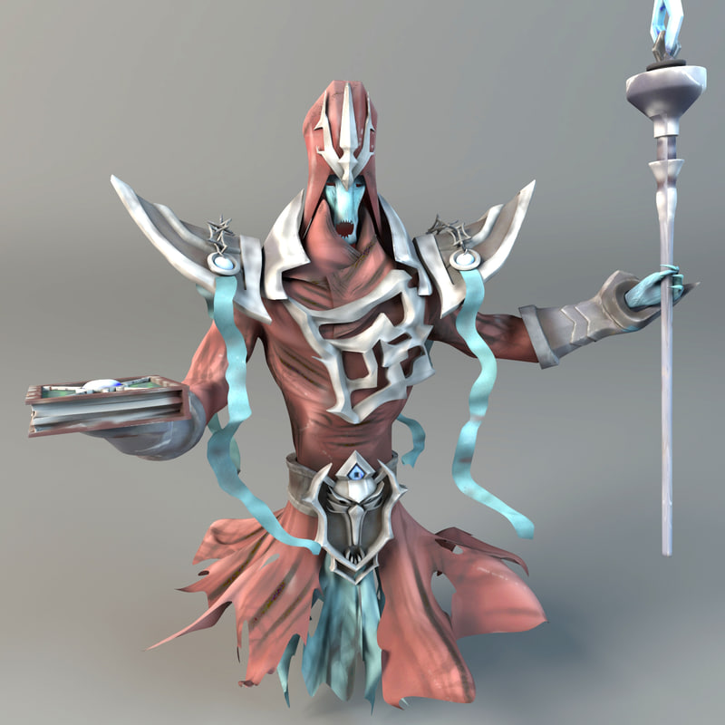 3D undead wizard polys model | 1145239 | TurboSquid
