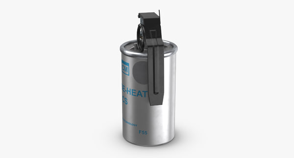 Tear gas canister 01 3D | 1145414 | TurboSquid