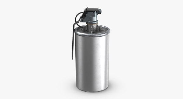 Tear gas canister 01 3D | 1145414 | TurboSquid