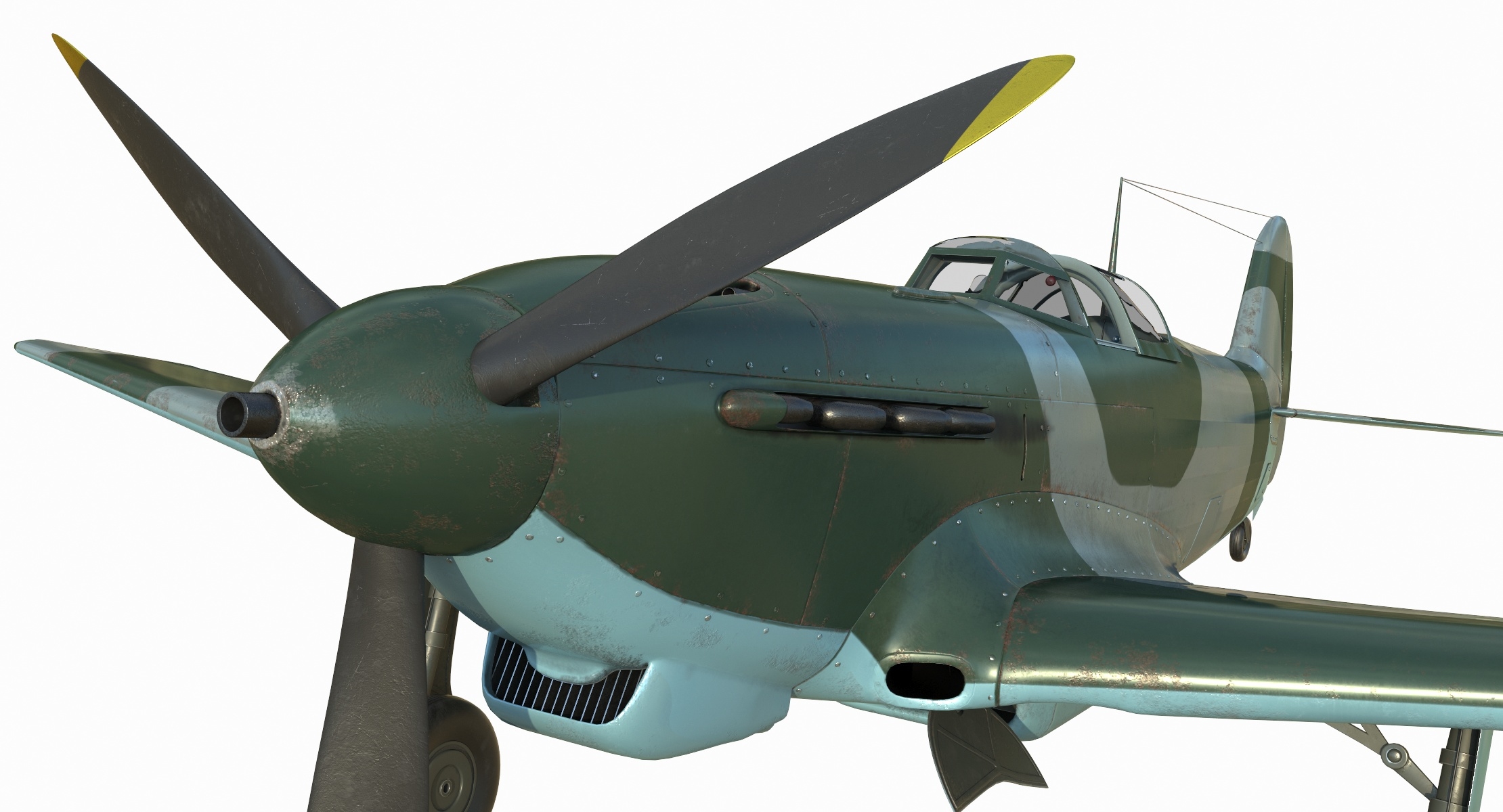 Yakovlev yak 9 yak-9 3D model | 1145804 | TurboSquid