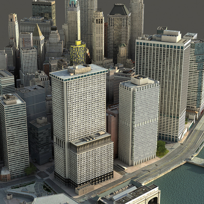 Manhattan lower 3D | 1146029 | TurboSquid
