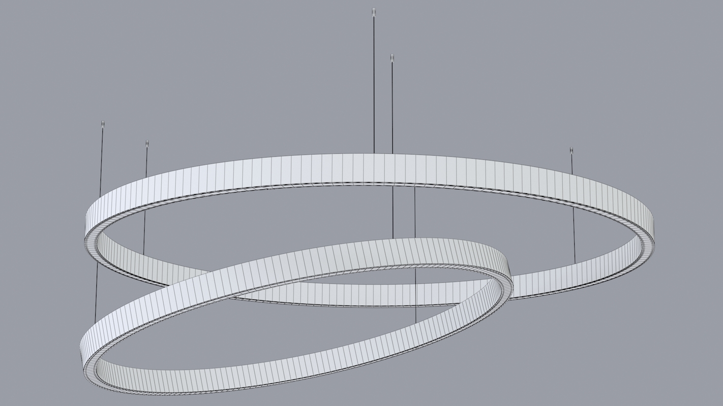 3D model diode lamp ring x-circule | 1146053 | TurboSquid