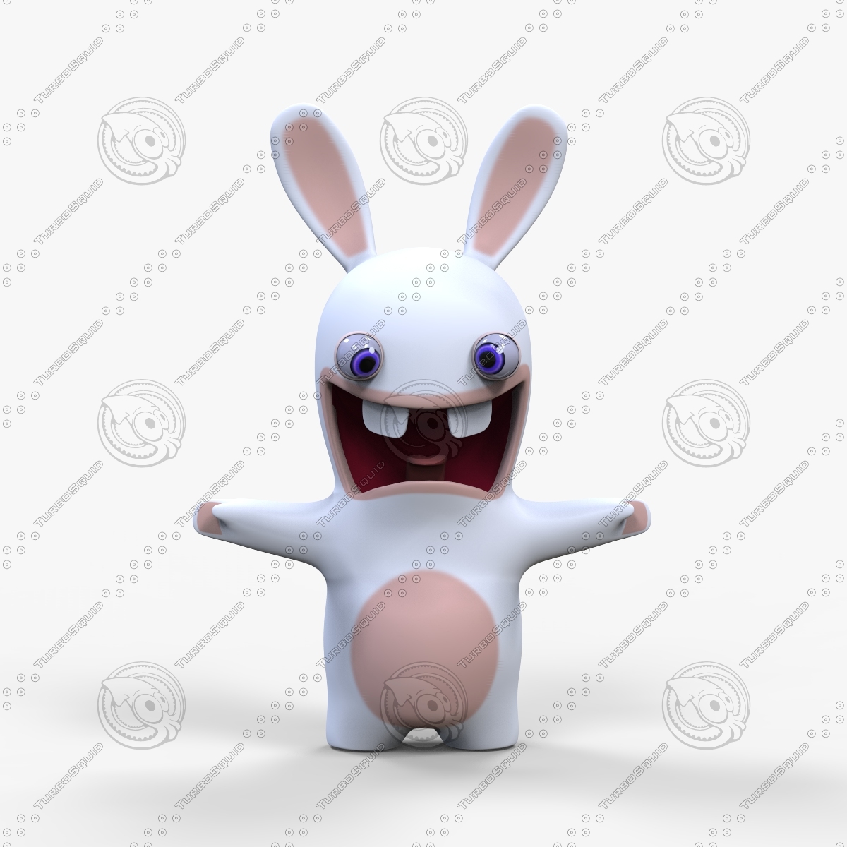Lapin cretin character 3D model | 1146060 | TurboSquid
