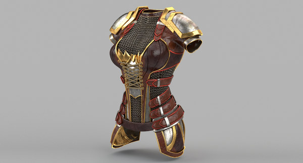 3D female armour v2 | 1146313 | TurboSquid