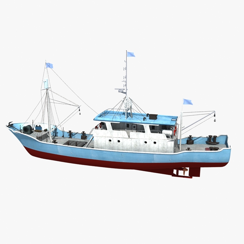 Boat ship fish 3D | 1146348 | TurboSquid