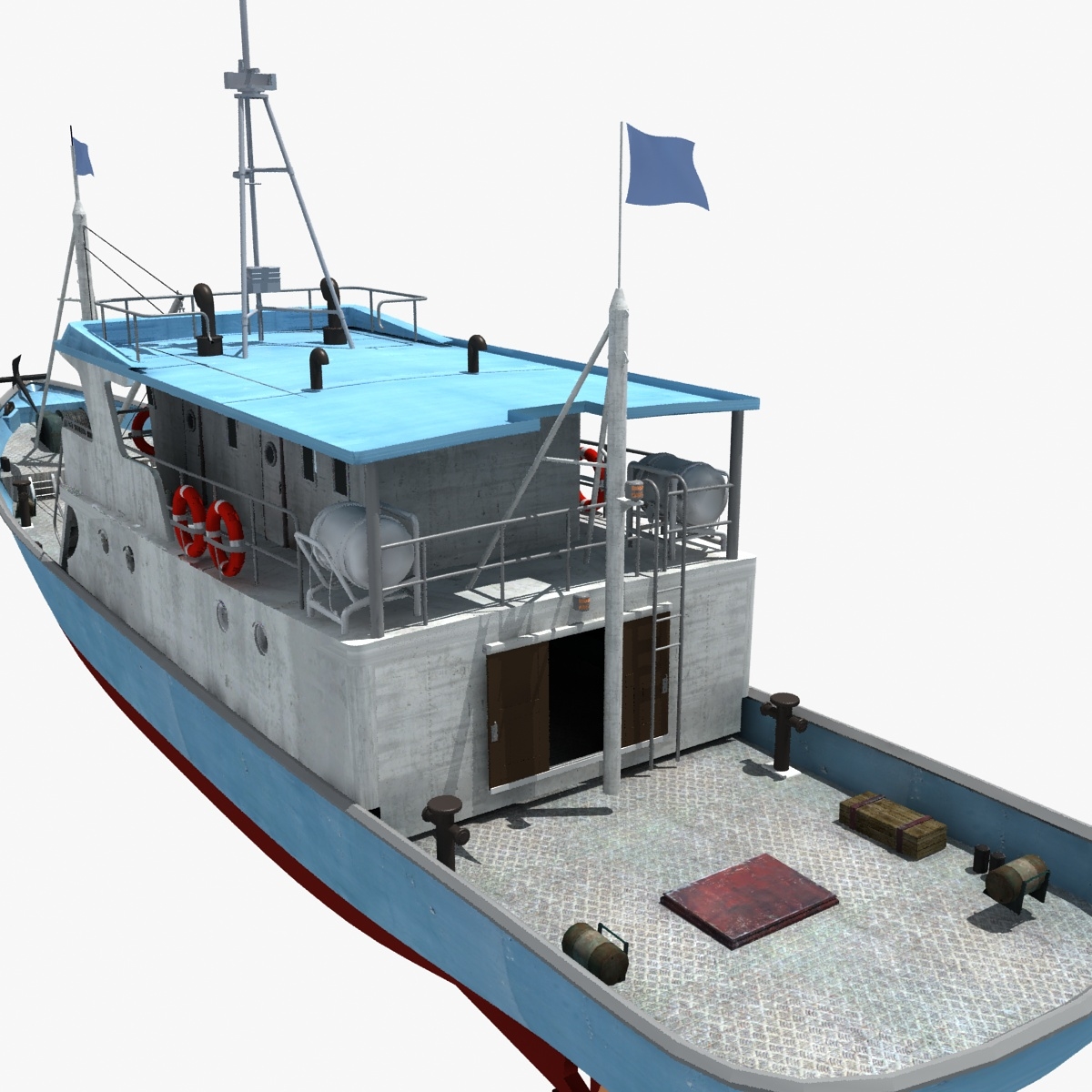 Boat ship fish 3D model | 1146352 | TurboSquid
