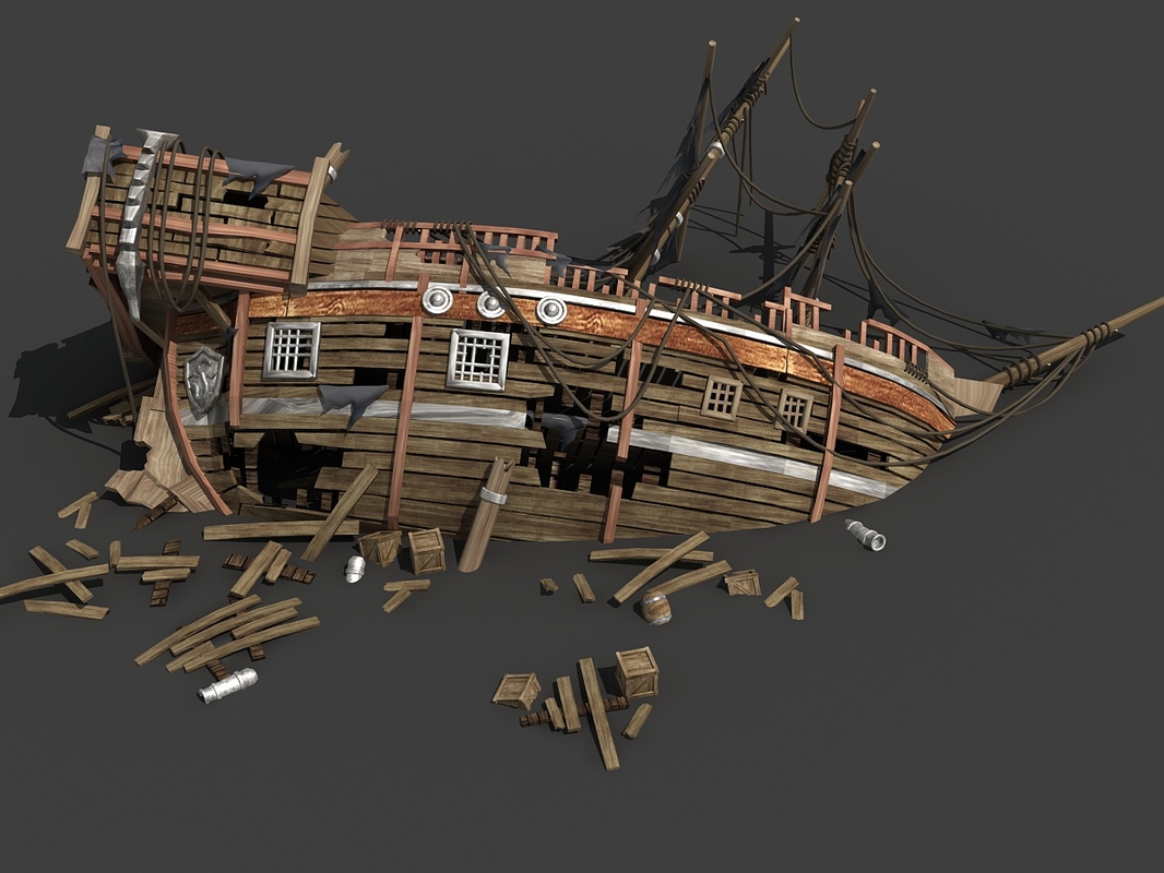 3D wreckage ship shipwreck | 1146535 | TurboSquid