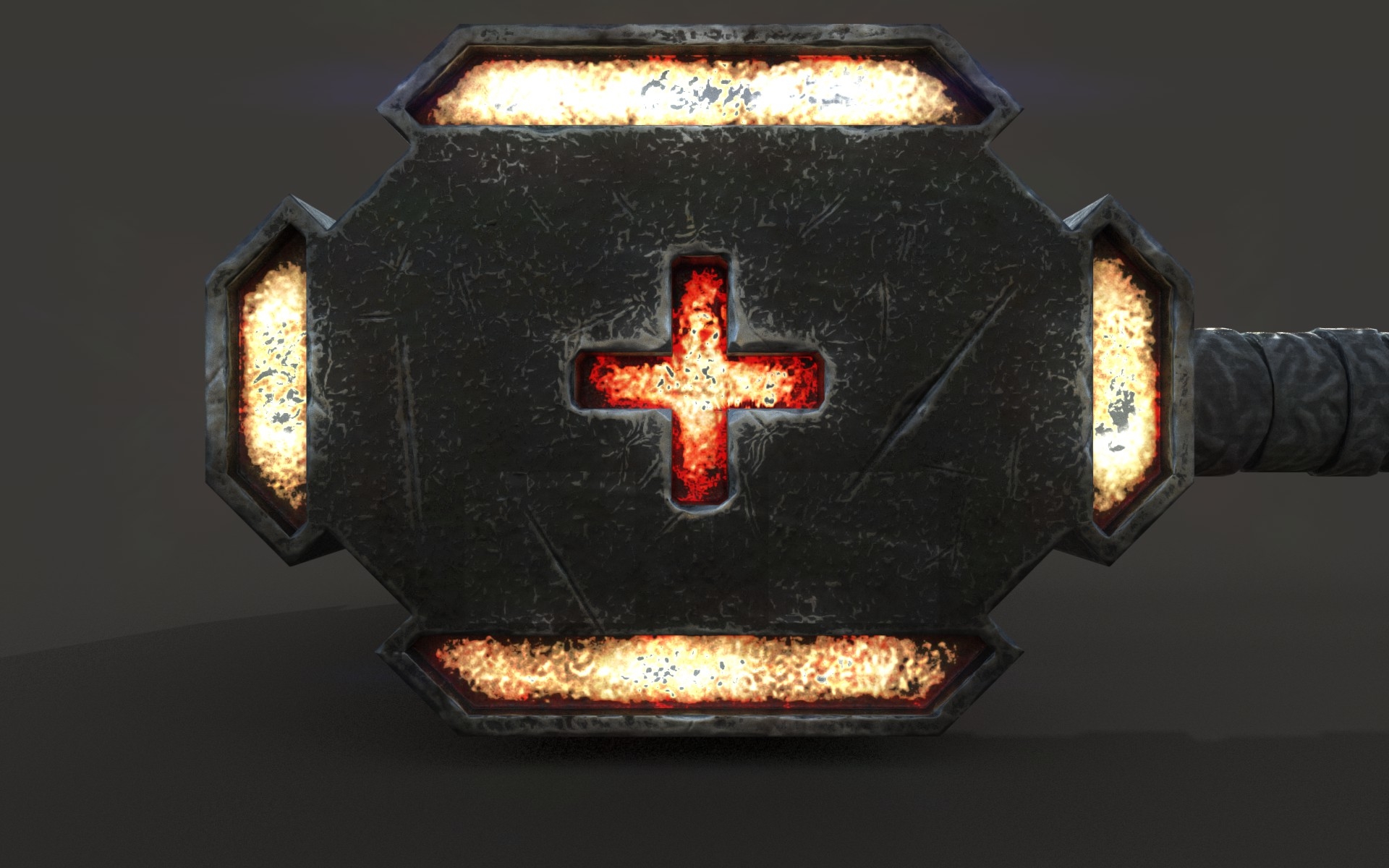 3D metall lava hammer | 1146770 | TurboSquid