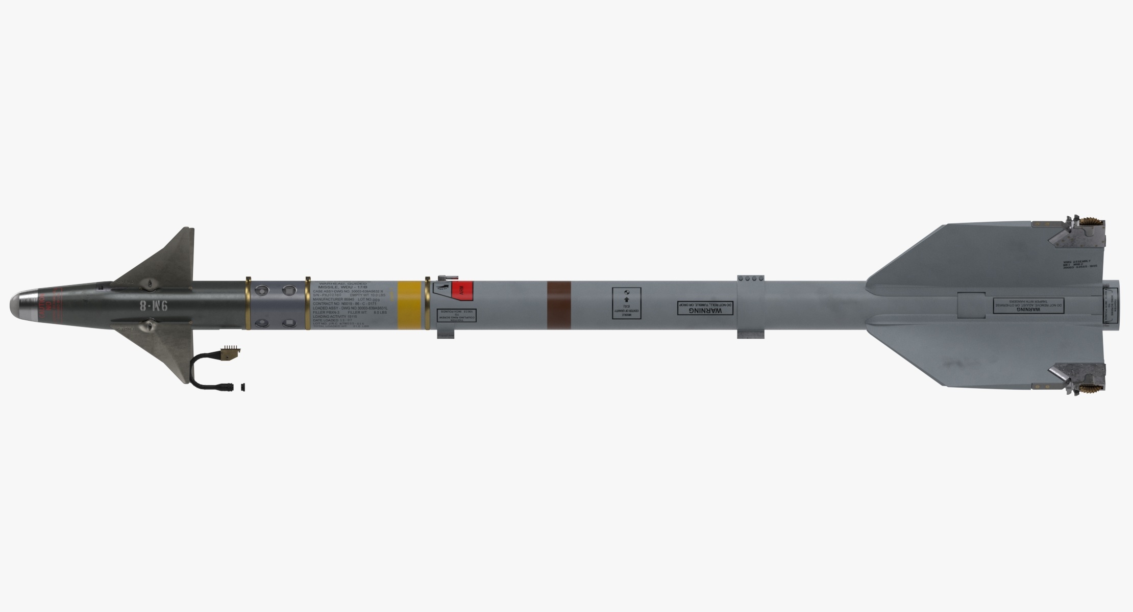 Aim-9m sidewinder 3D model | 1146894 | TurboSquid