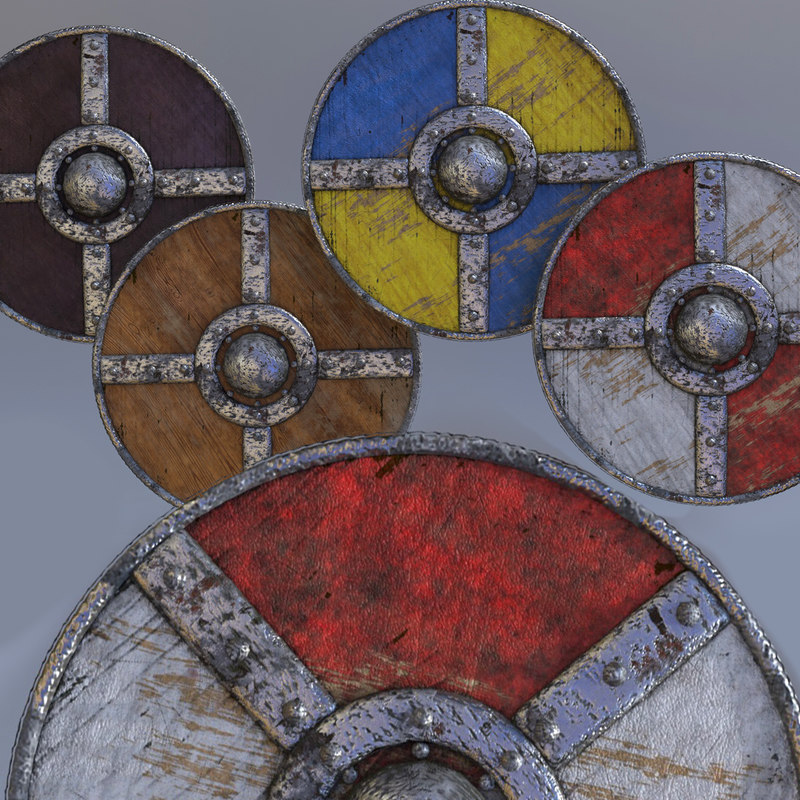 3D shields weapons model | 1147049 | TurboSquid