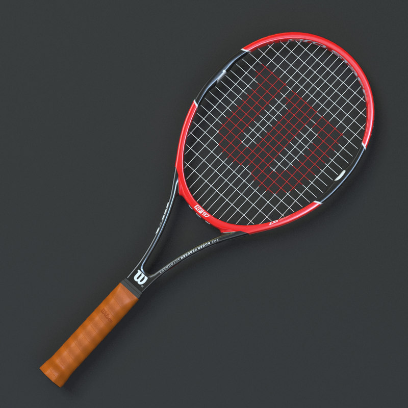 Tennis racket wilson prostaff 3D model | 1147094 | TurboSquid