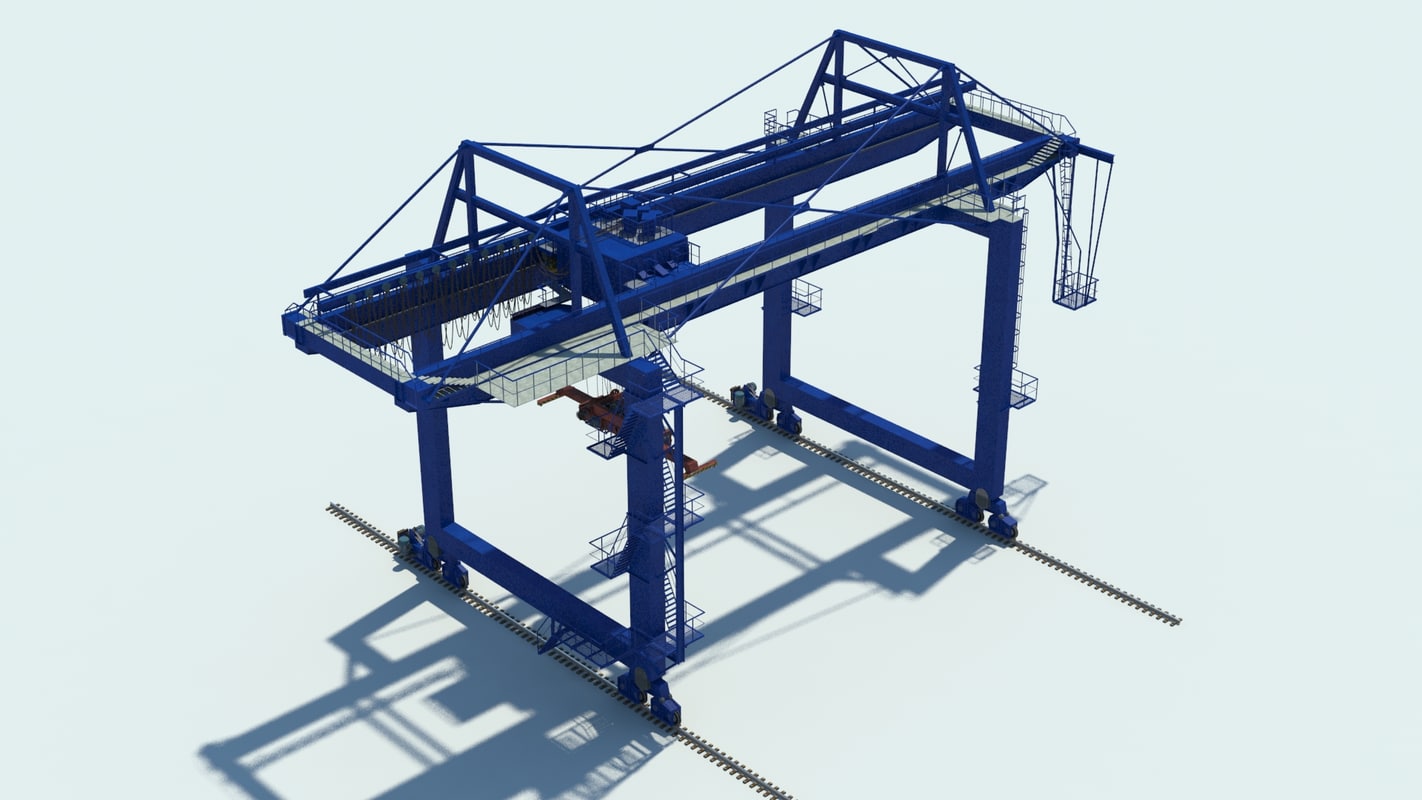 3D model gantry crane | 1147214 | TurboSquid