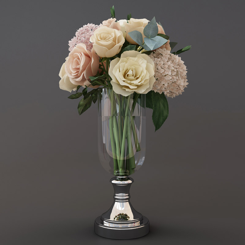 Flowers bouquet 3D model | 1147419 | TurboSquid