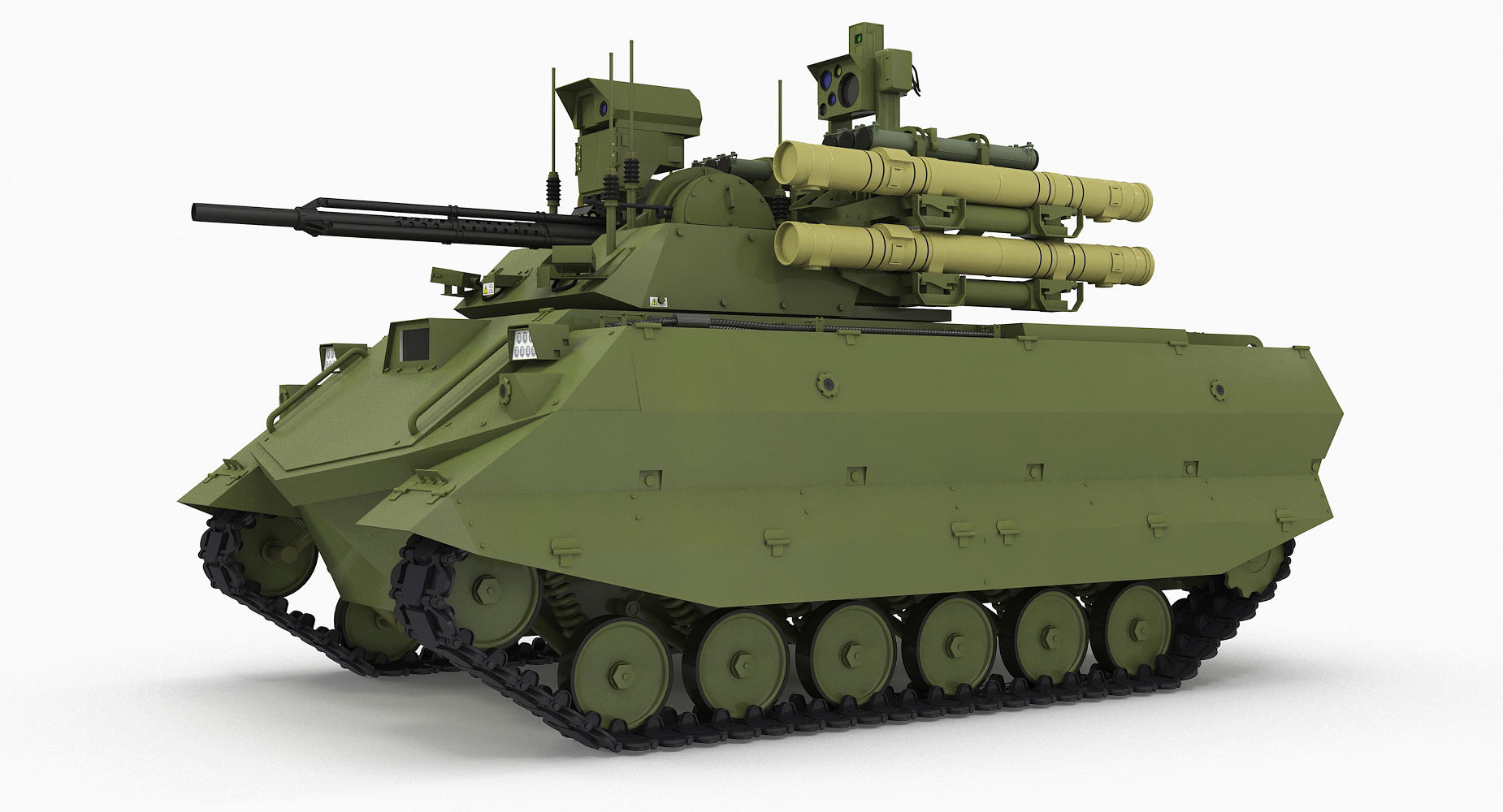Uran-9 ucgv 3D model | 1147443 | TurboSquid