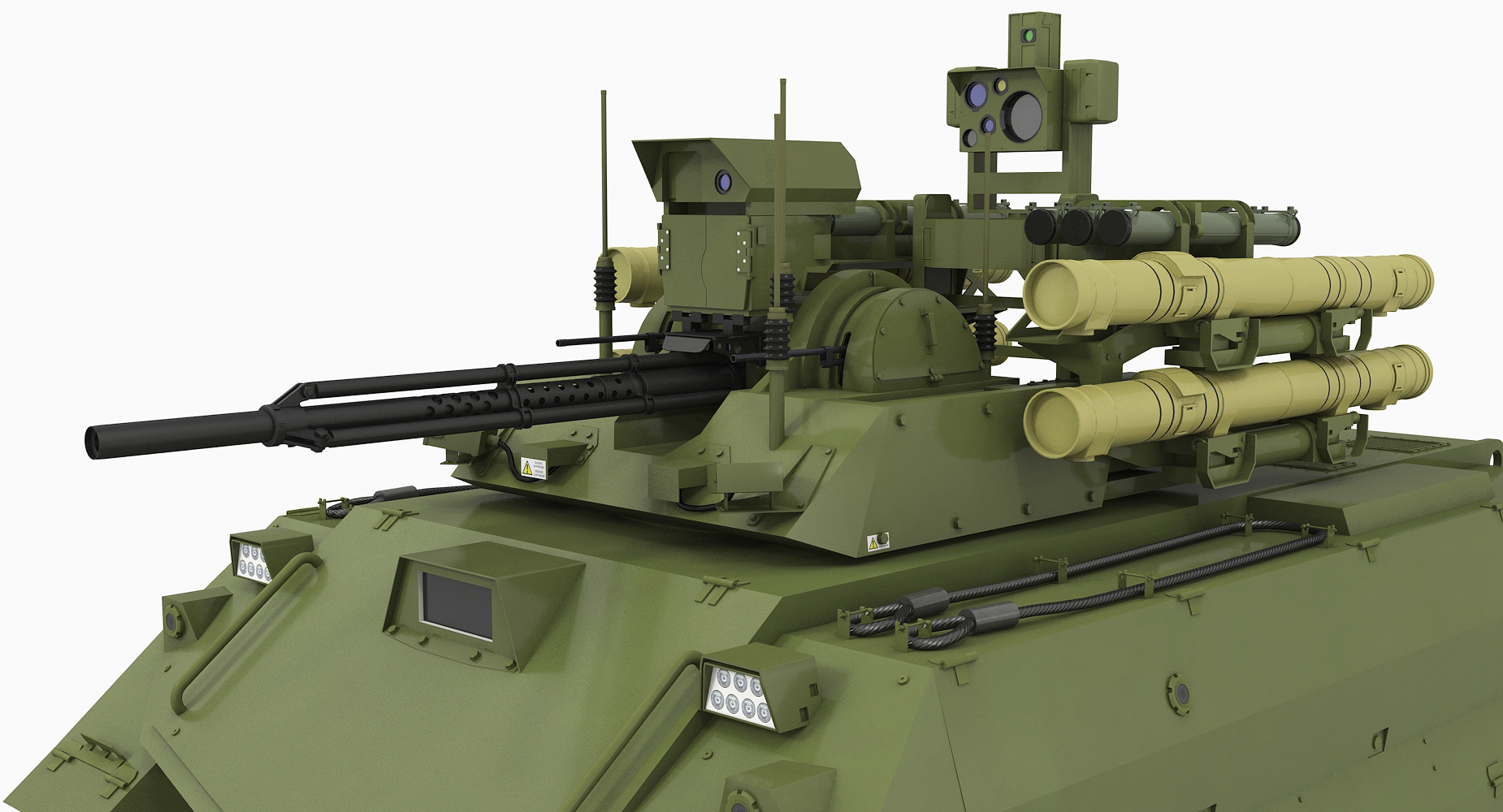 Uran-9 ucgv 3D model | 1147443 | TurboSquid