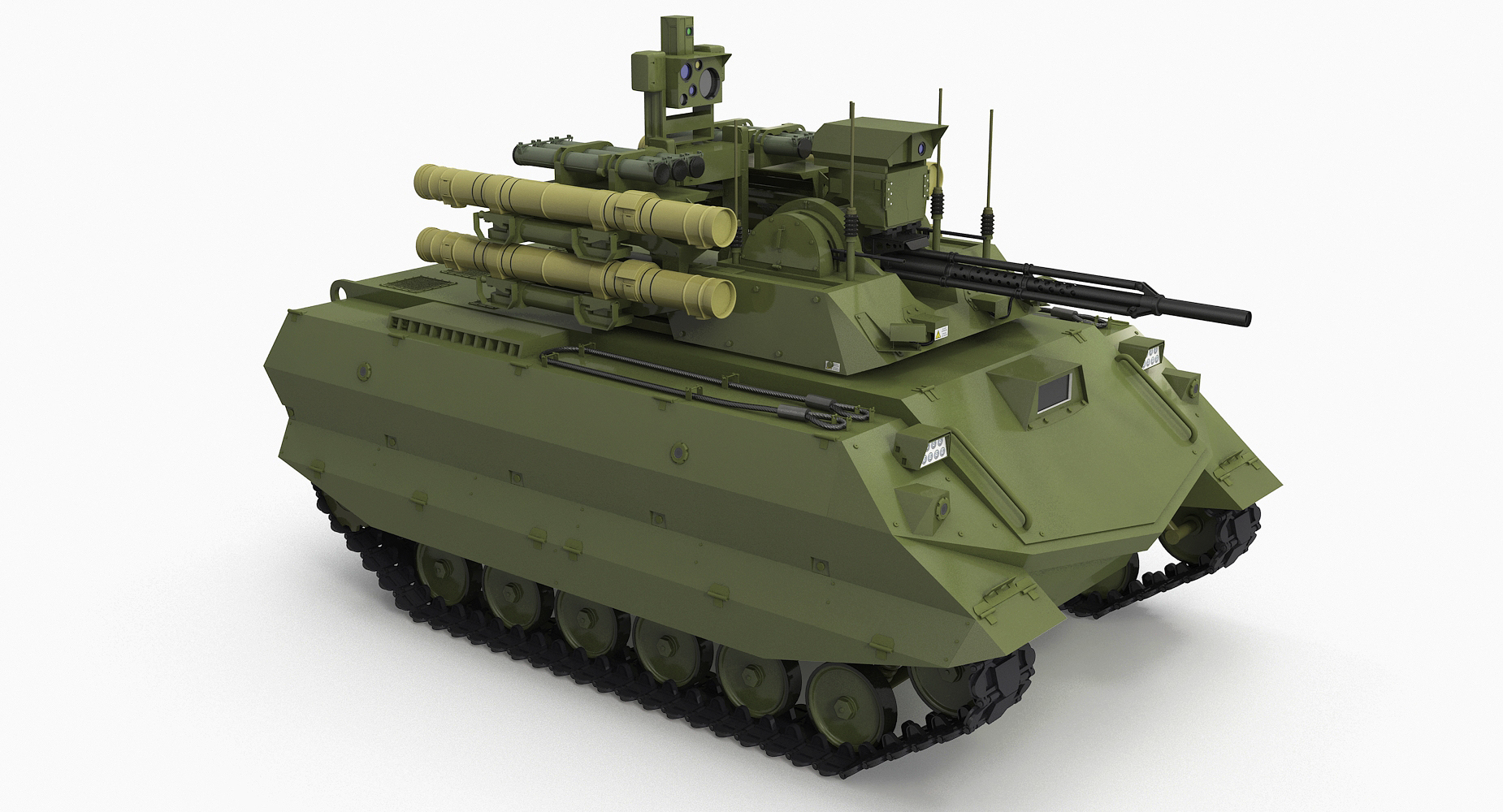 Uran-9 ucgv 3D model | 1147443 | TurboSquid