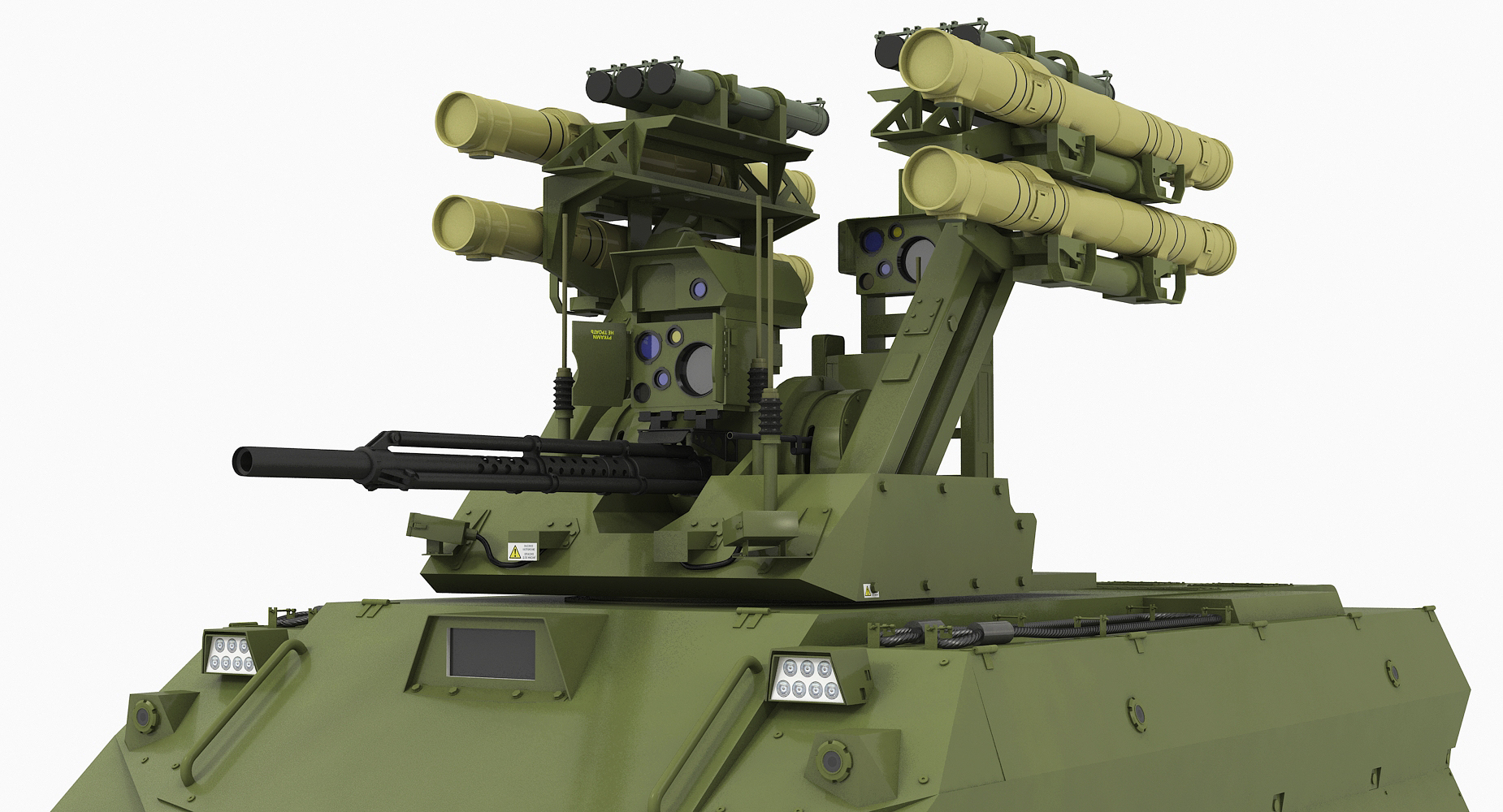 UCGV-Panzerdrohne Uran-9 3D-Modell - TurboSquid 1147443