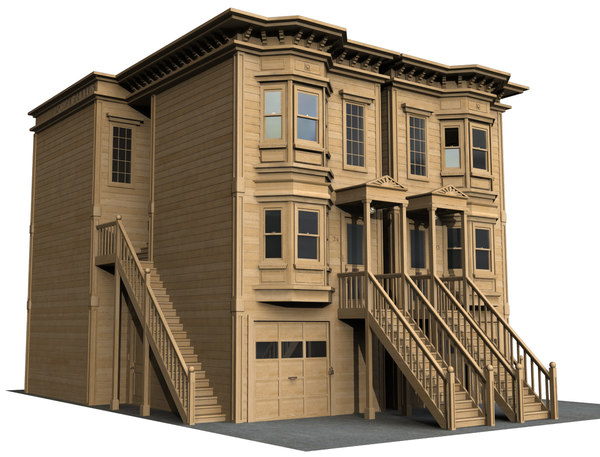 3d victorian storefront