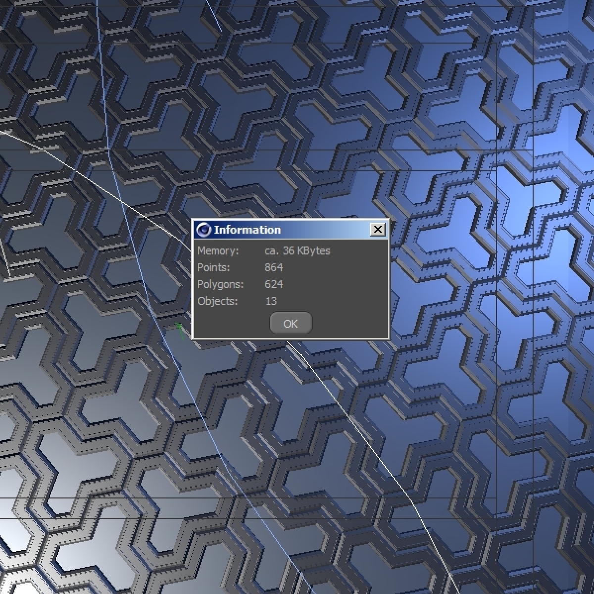 Free hexagonal pattern 3D model | 1147763 | TurboSquid