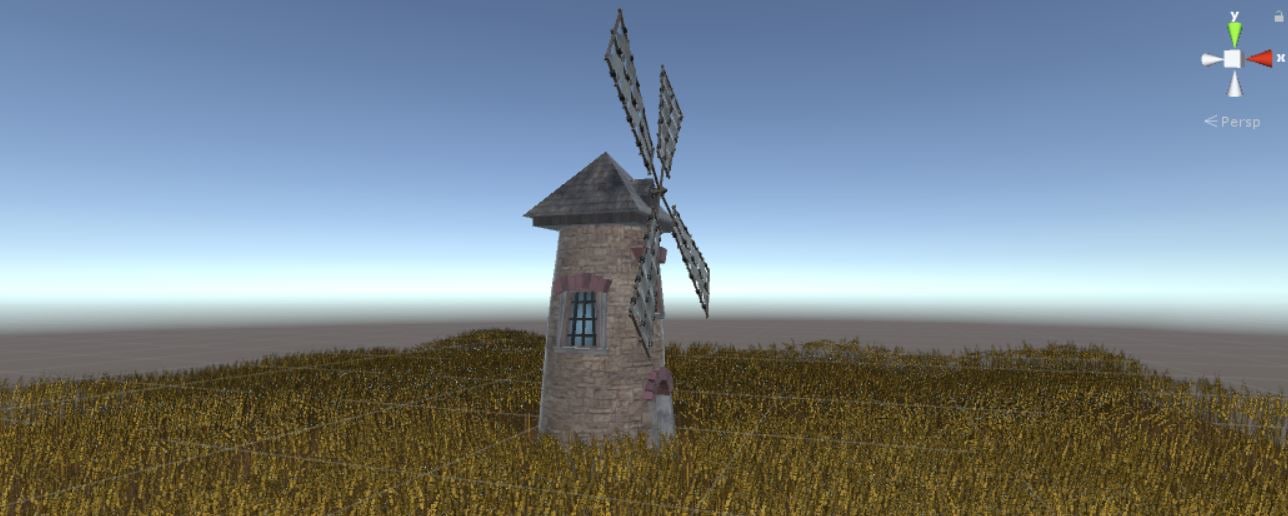 Unity wheat field wind model | 1147771 | TurboSquid