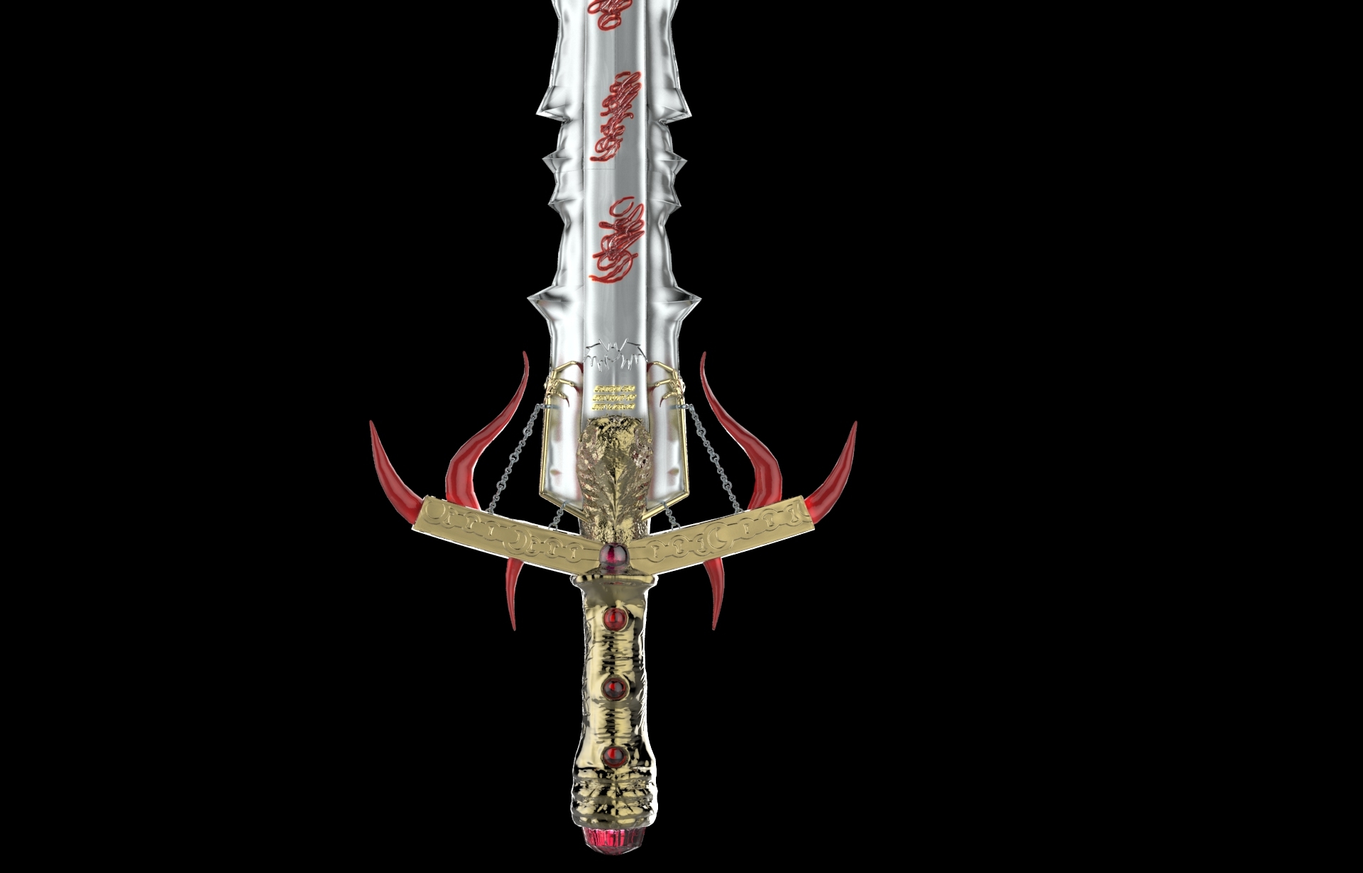 Vampire lord sword model | 1147898 | TurboSquid