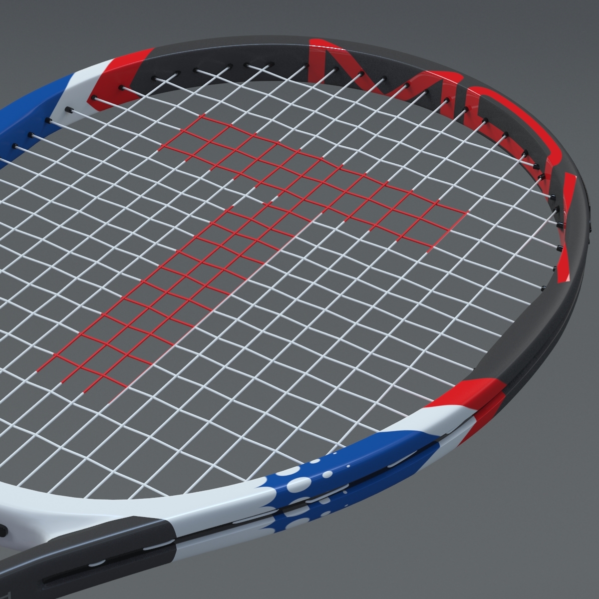 Generic tennis racket vector 3D model | 1147914 | TurboSquid