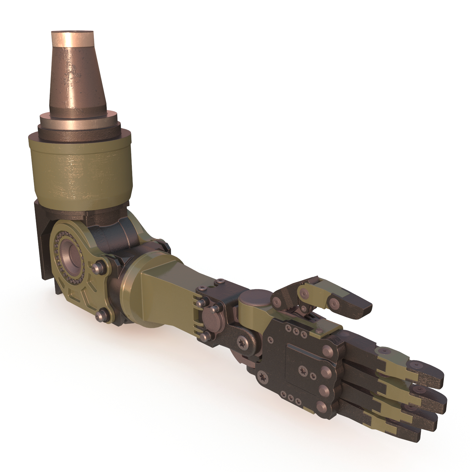 3D mech hand | 1147931 | TurboSquid