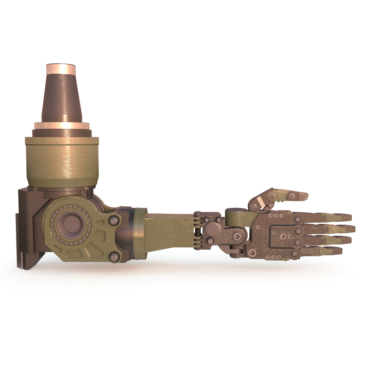 3D mech hand | 1147931 | TurboSquid