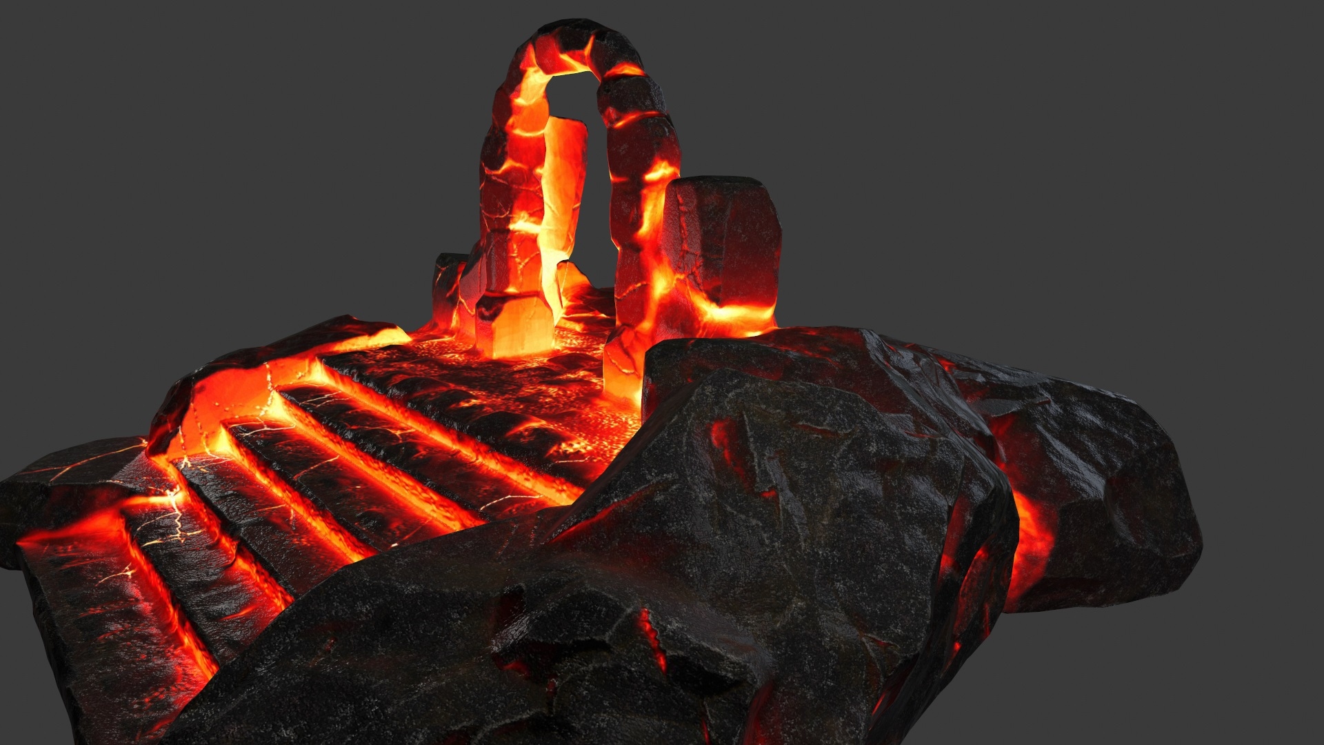 Gate hell 3D model | 1147941 | TurboSquid